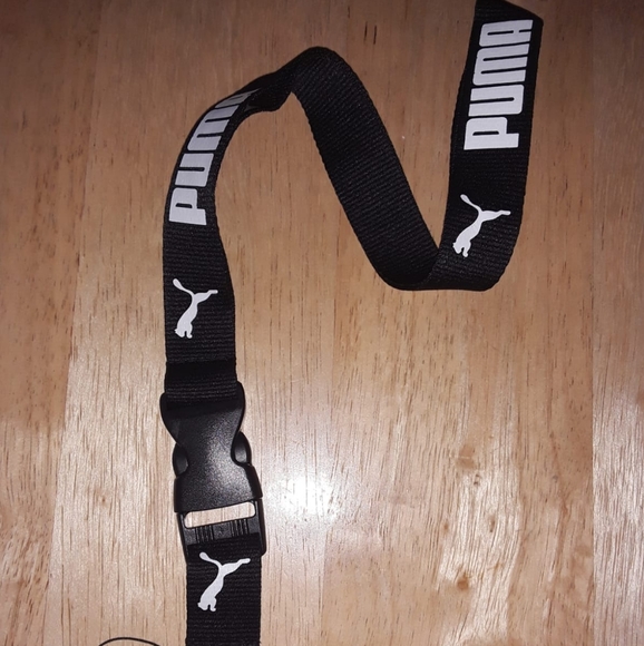 Puma | Accessories | Brand New Puma Logo Lanyard With Clip | Poshmark